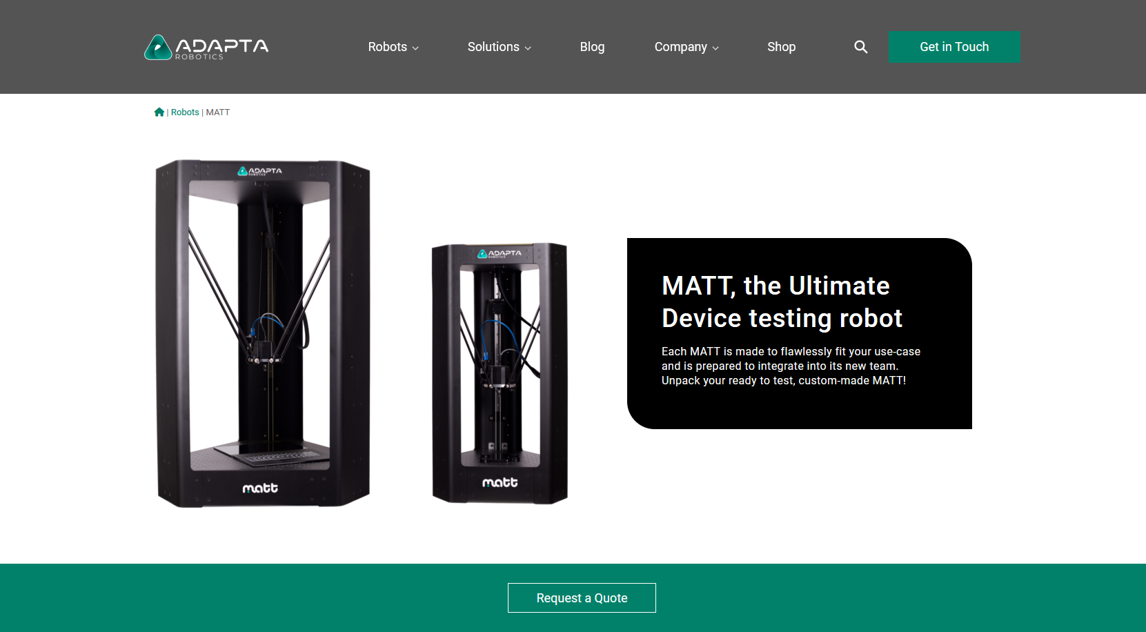 Blog | Adapta Robotics